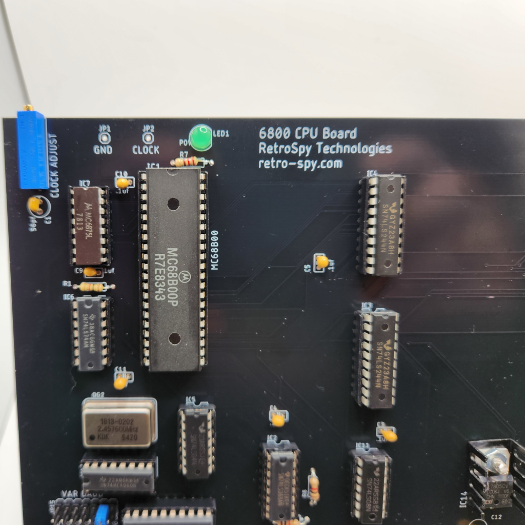 SS-50 6800 CPU Board - RetroSpy Technologies